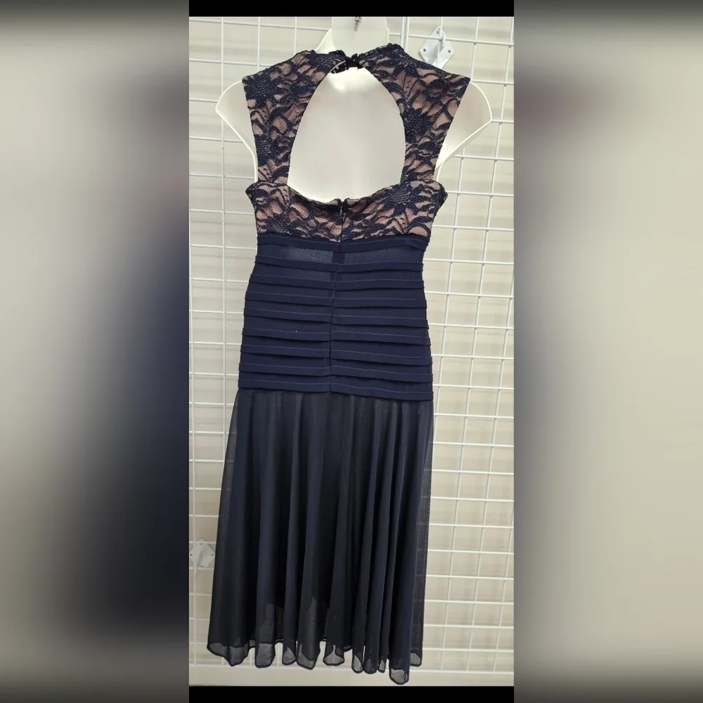 R&M Richards | Dresses | Rm Richards Formal Dress In Navy Blue | Poshmark
